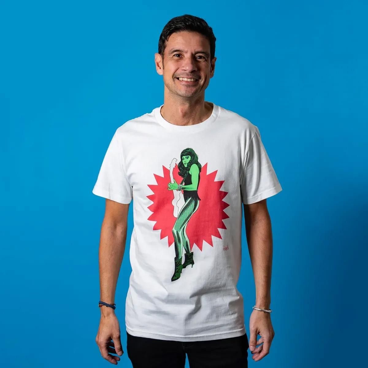 T-shirts featuring Jamie Hewlett art on sale | Teenage Cancer Trust