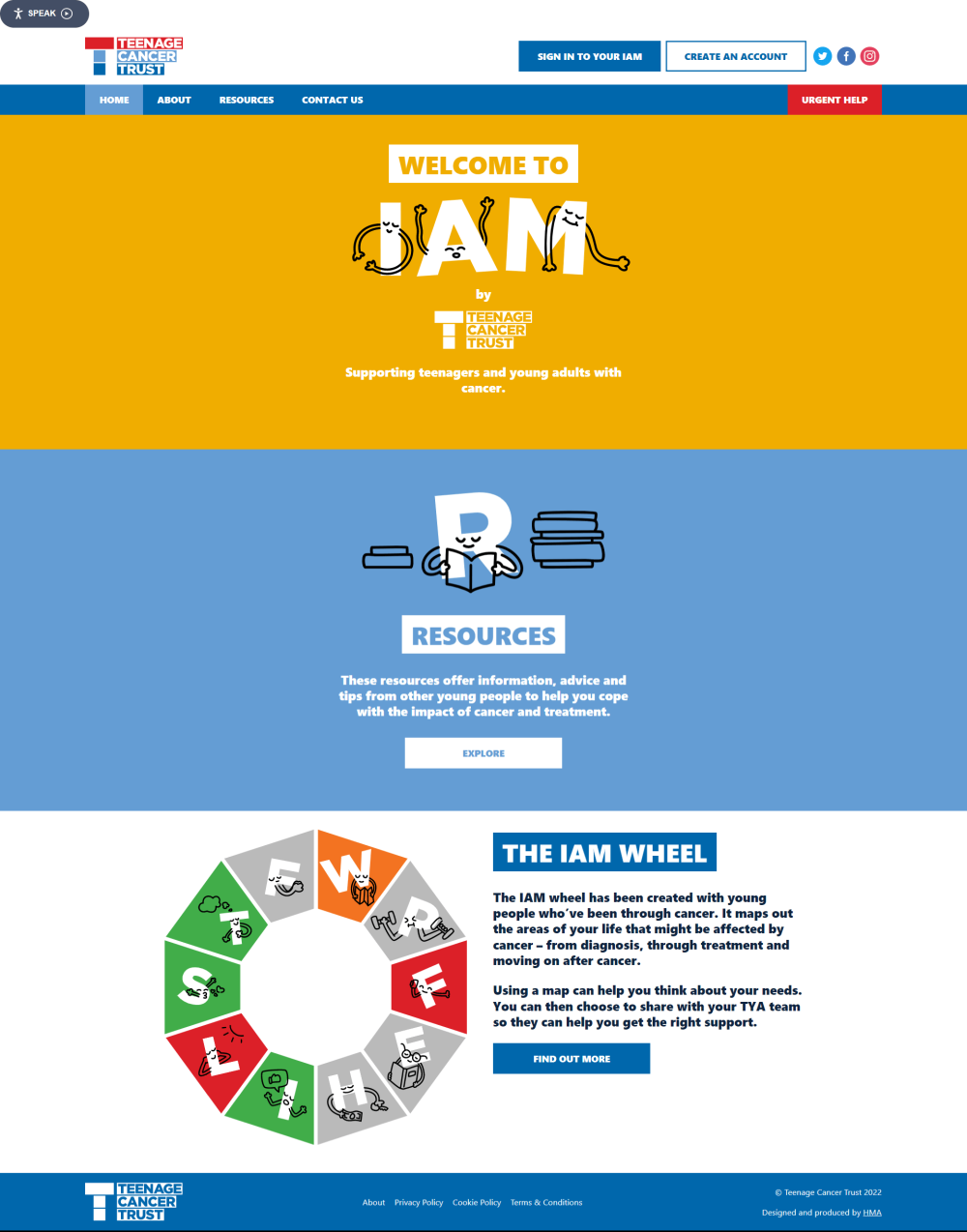 IAM portal | Teenage Cancer Trust
