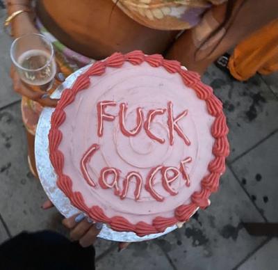 I revealed I'd had cancer with a 'f*** cancer' cake | Teenage Cancer Trust